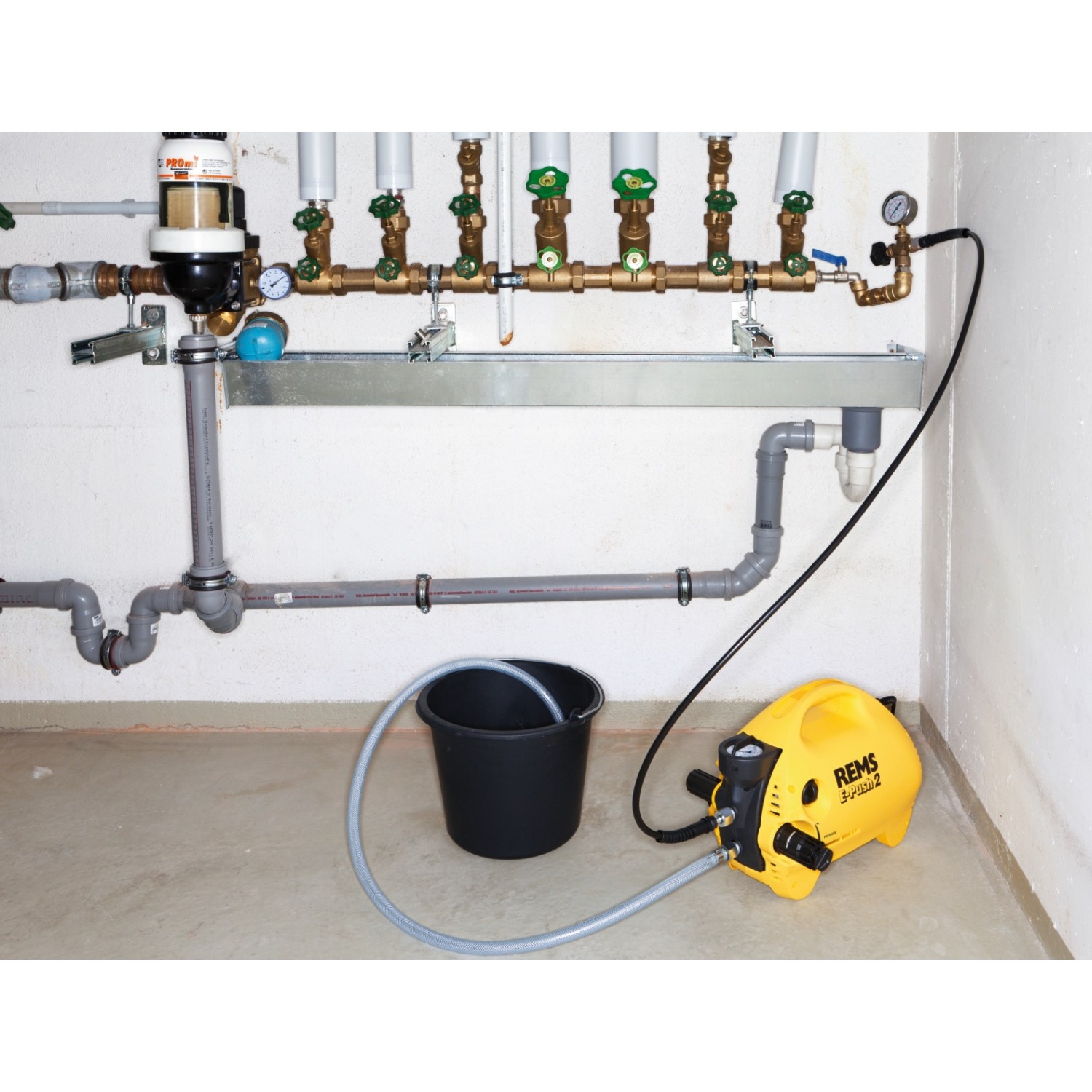 Elektryczna pompa kontrolna REMS E-Push 2 - 115500