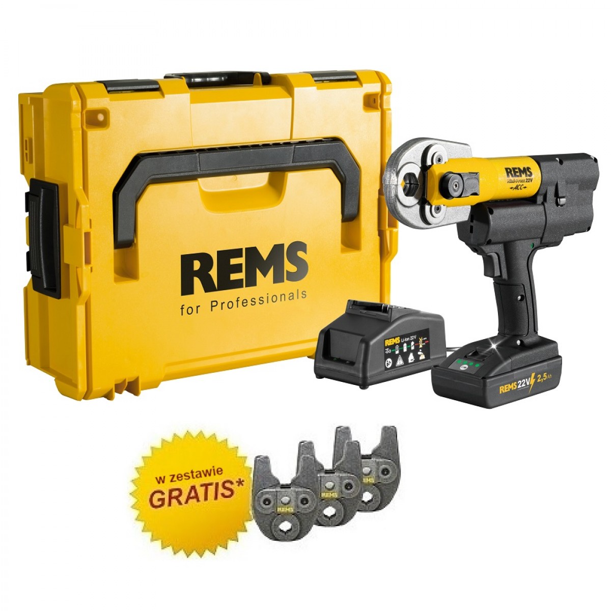 Cęgi zaciskowe REMS Mini M12 578310 - 578310