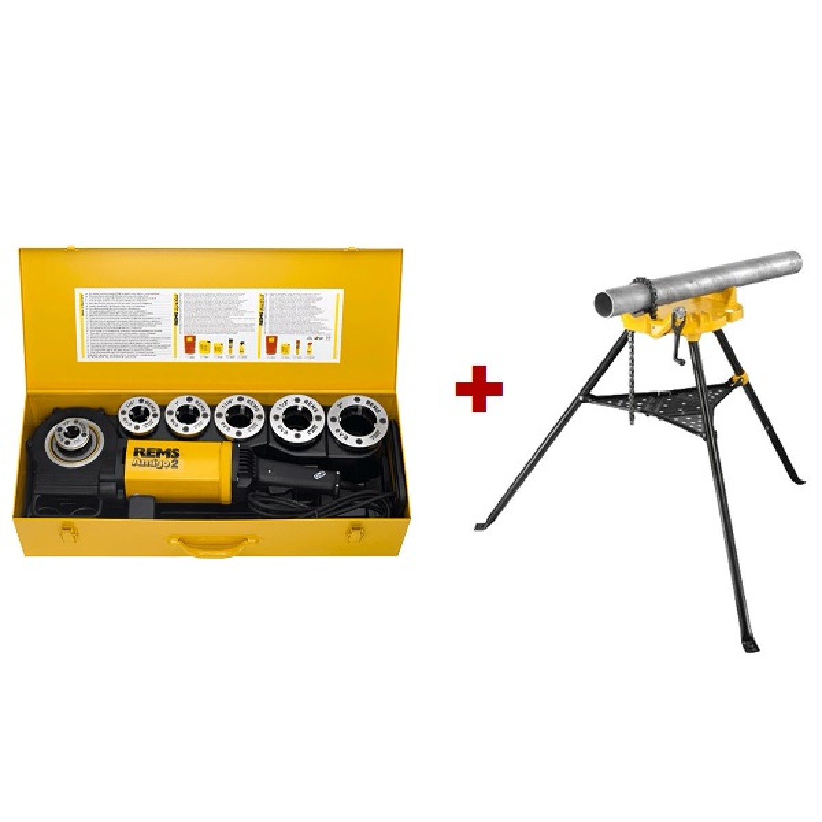 Gwintownica do rur REMS Amigo 2 - 540020